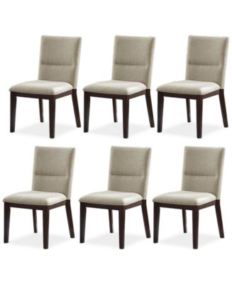 CLOSEOUT! Amy 6pc Side Chair Set - Macy's