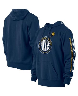New Era Men's Navy Indiana Pacers 2022/23 City Edition Pullover Hoodie ...