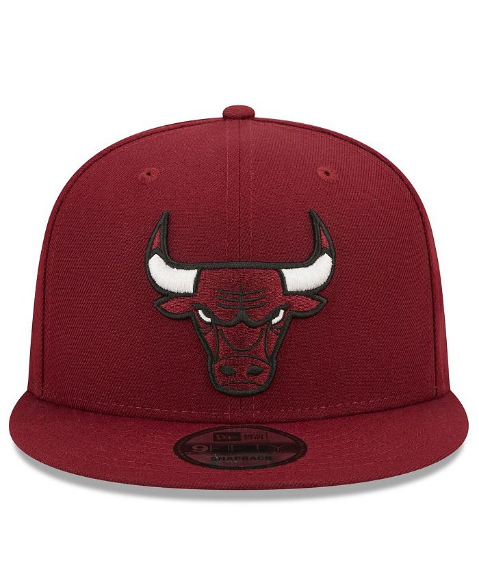 New Era Men's Maroon Chicago Bulls 2022/23 City Edition Official 9FIFTY ...