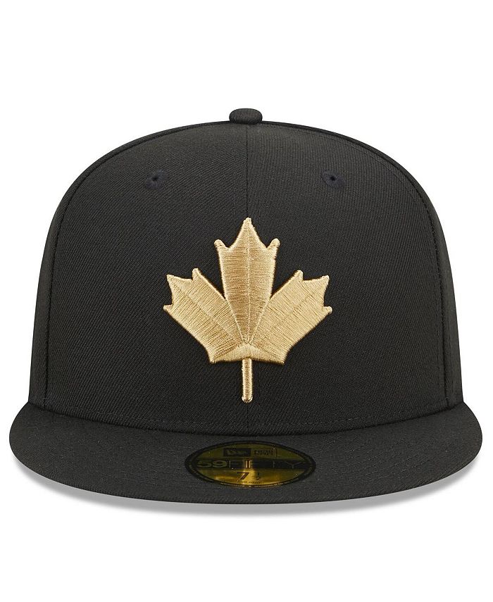 New Era Men's Black Toronto Raptors 2022/23 City Edition Alternate Logo ...