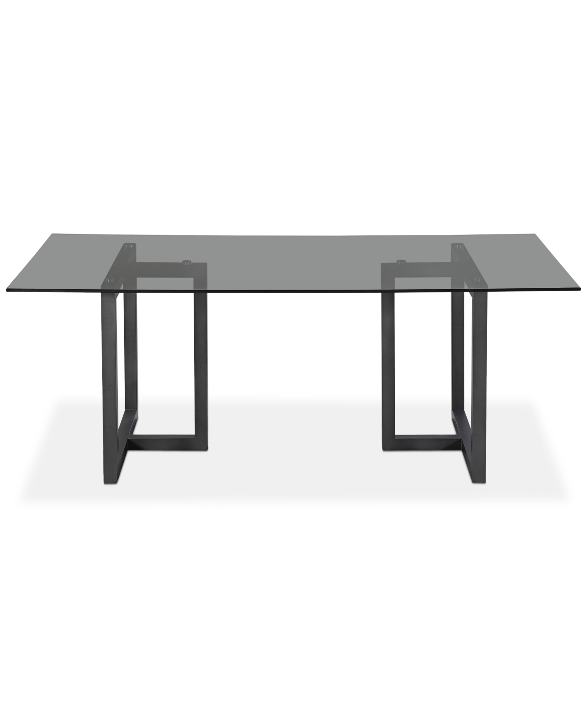 Click here for Emila 30 Glass Rectangular Dining Table  Created f... prices