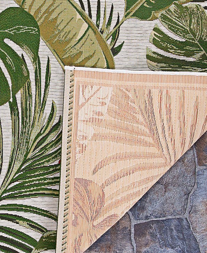 Couristan Dolce Flowering Fern 4' x 5'10" Area Rug - Macy's