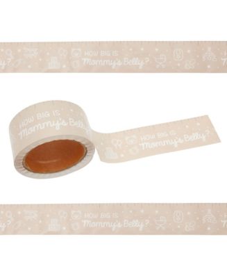Sparkle and Bash Belly Measuring Tape for Baby Shower Games ...