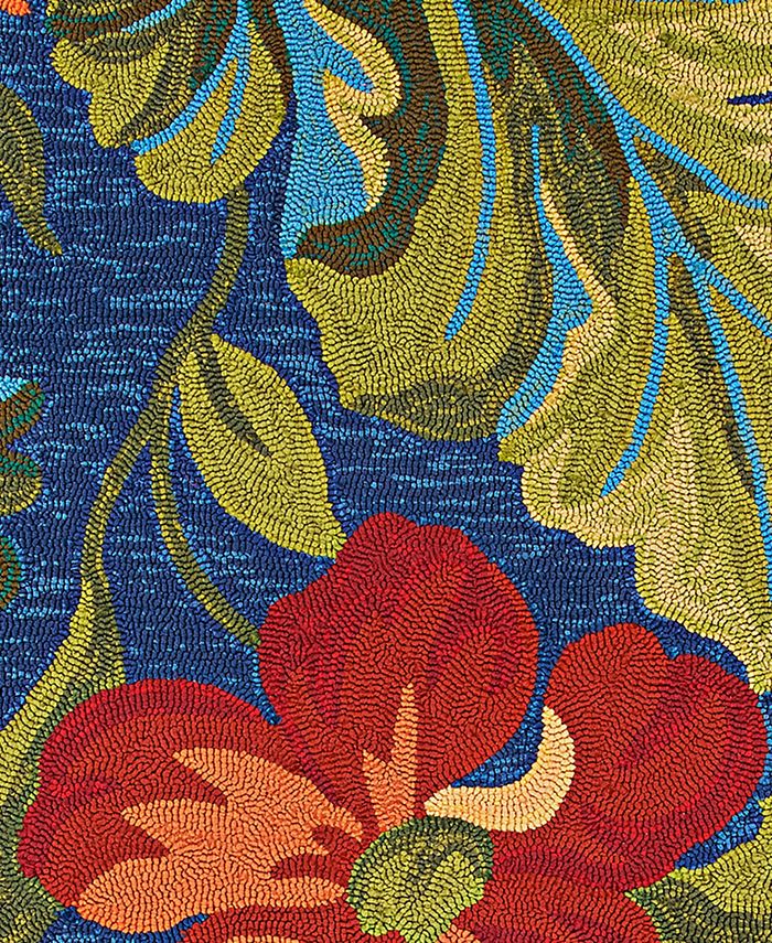 Couristan Covington Tropical Orchid 2' x 4' Area Rug - Macy's