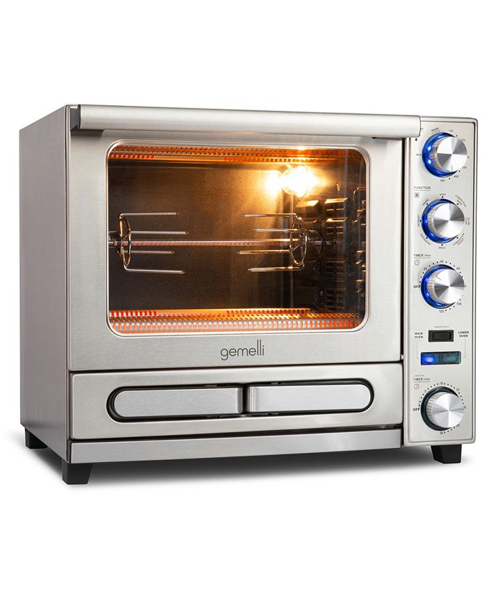 Gemelli Home Oven, Professional Grade Convection Oven with Built-In ...