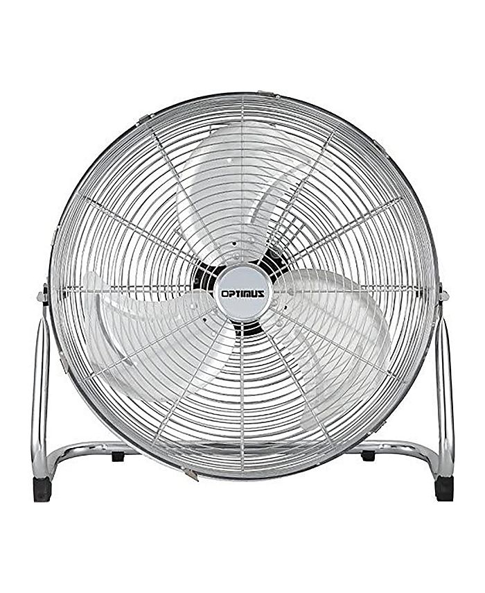 Optimus 12 in. Industrial Grade High Velocity Fan with Chrome Grill ...
