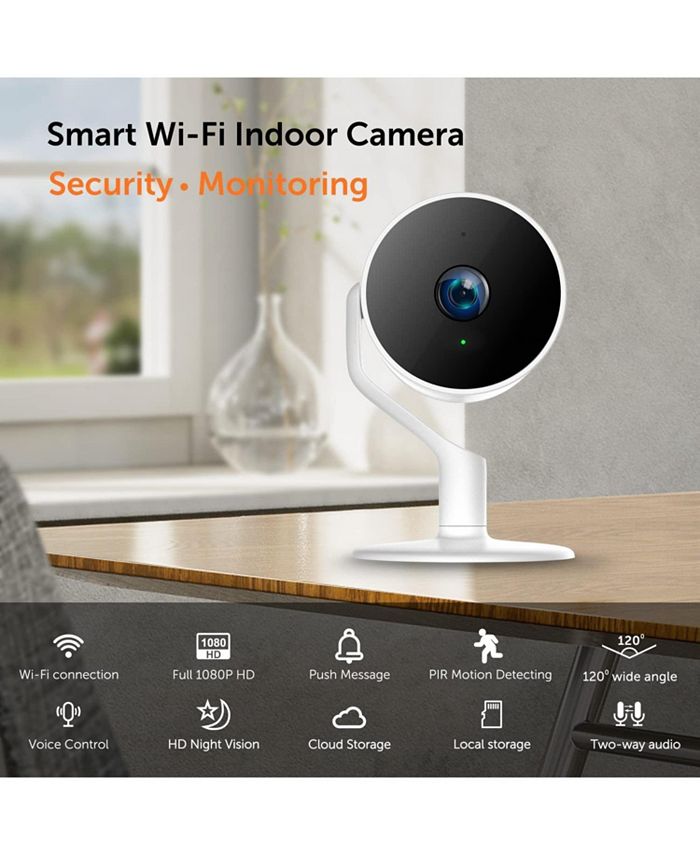 Eco4Life Smart WiFi 1080P Indoor IP Camera - Macy's
