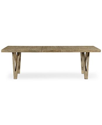 Furniture Milton Park Rectangle Dining Table - Macy's