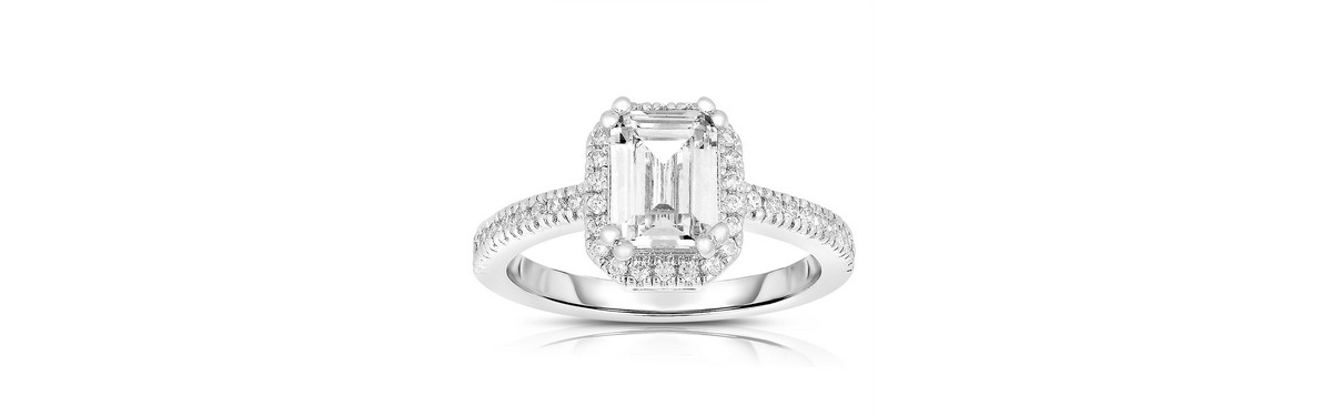 Click here for Sterling Silver Asscher-cut Cubic Zirconia Ring -... prices
