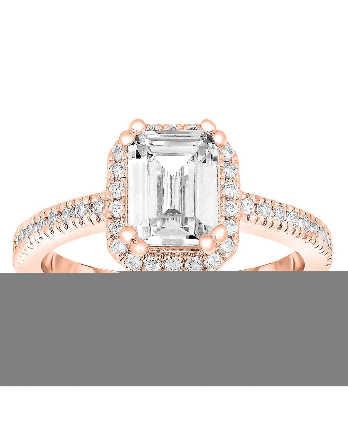 Click here for Sterling Silver Asscher-cut Cubic Zirconia Ring -... prices