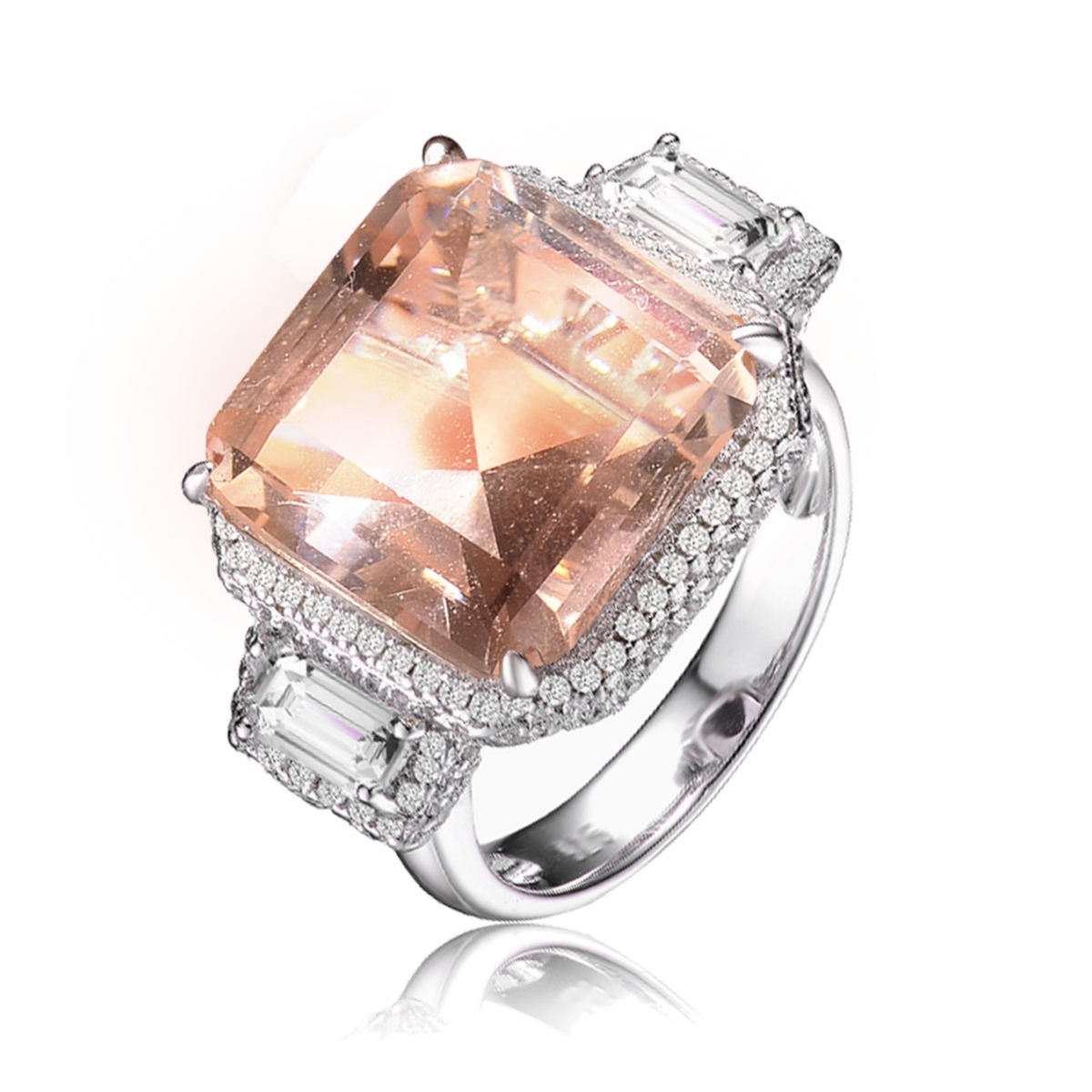 Click here for Sterling Silver White Gold Plated with Pink or Yel... prices