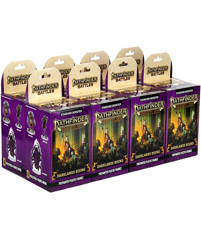 Pathfinder Battles Darklands Rising 8 Pack Booster Brick Pre Painted ...