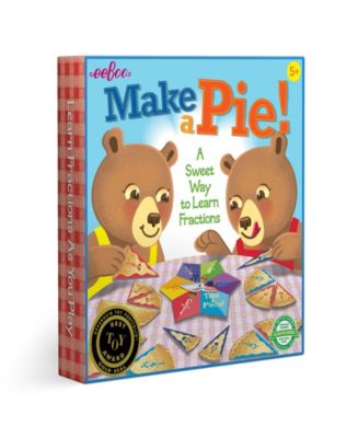 Eeboo Make a Pie Fraction Game - Macy's