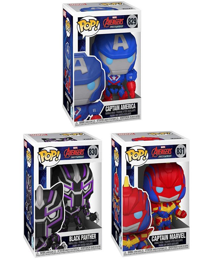 Funko Pop Marvel Mech 3 Piece Collectors Set - Macy's