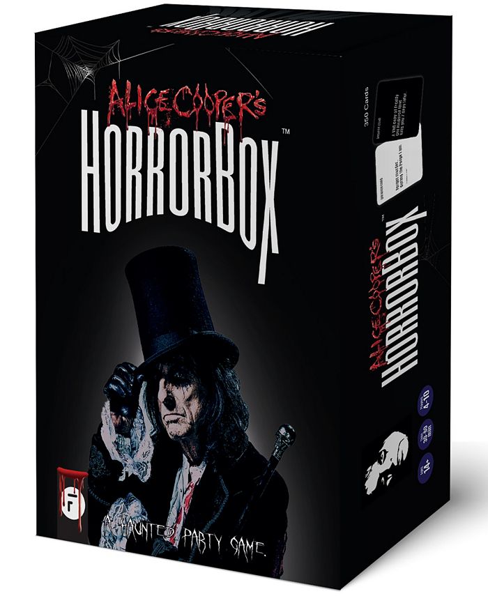 HorrorBox Fitz Alice Cooper's a Haunted Party Night 350 Scary Cards ...