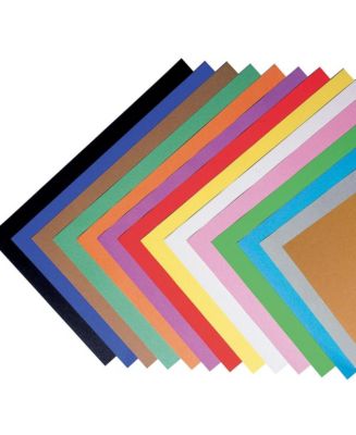 Pacon Construction Paper Assorted Colors 50 Sheet Packs 12" x 18" - 700 ...
