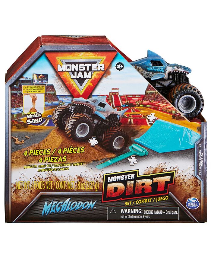 Monster Jam Megalodon Monster Dirt Starter Set & Reviews - All Toys ...