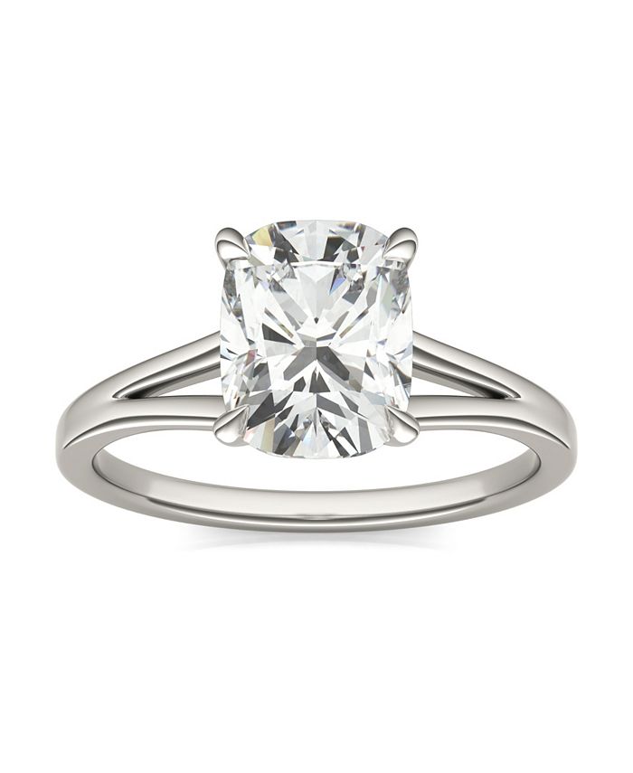 Charles & Colvard Moissanite Oval Solitaire Ring (2-1/3 Ct. t.w ...