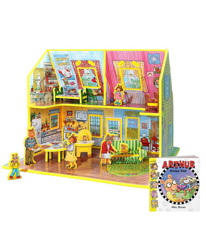 Storytime Toys Arthur Toy House 3D Puzzle - Book and Toy Set - 3 in 1 ...