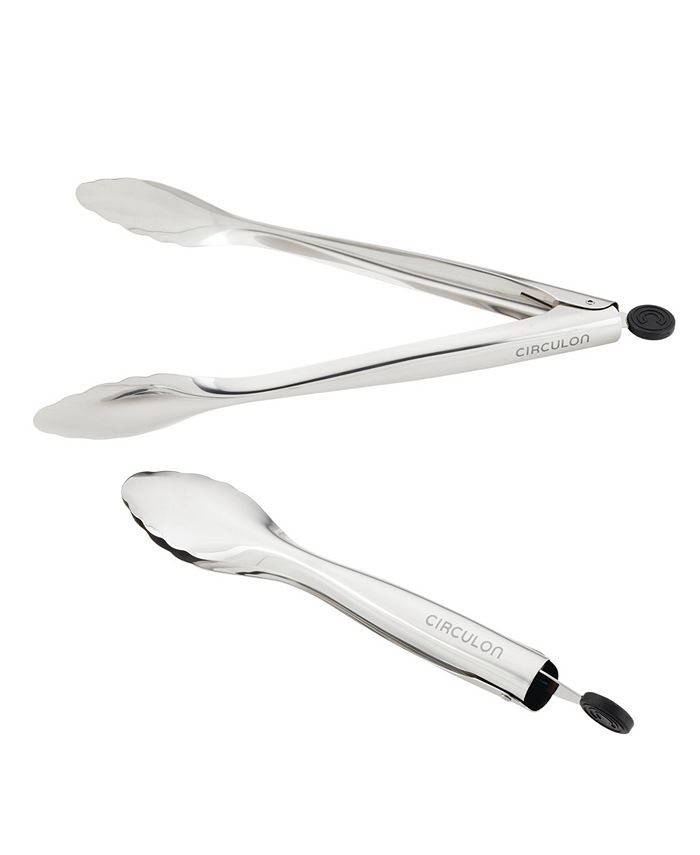 Circulon Tools Stainless Steel Kitchen Tongs, Set of 2 - Macy's