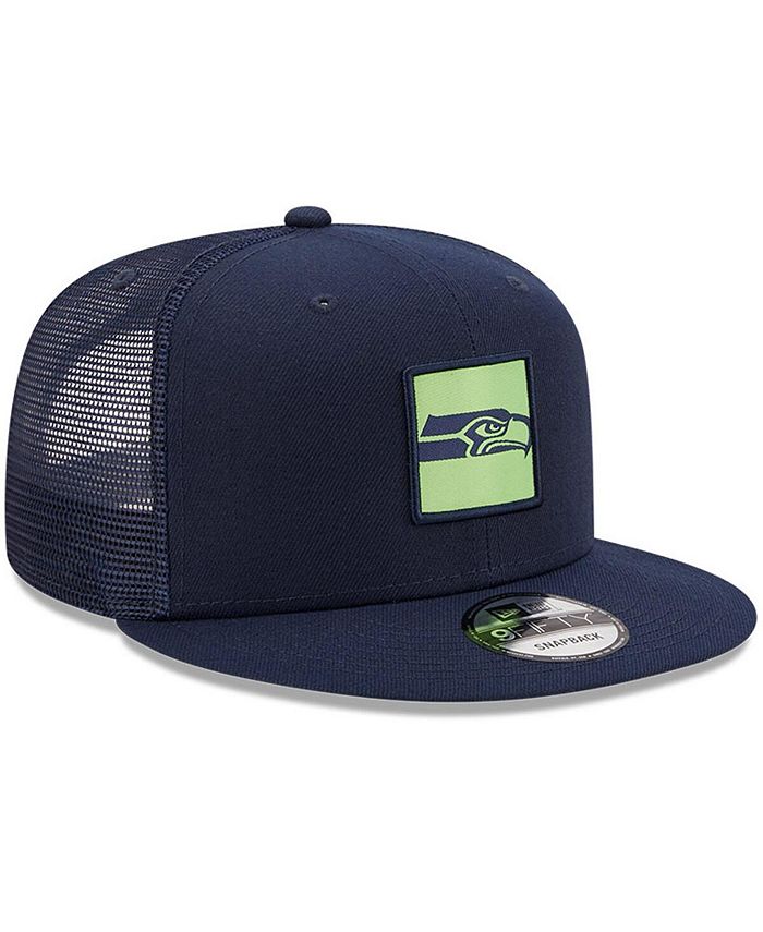 New Era Men's College Navy Seattle Seahawks Gridlock Trucker 9FIFTY ...
