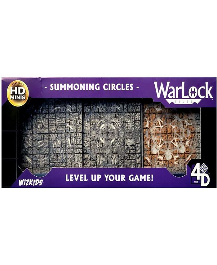 WizKids Games Warlock Dungeon Tiles Summoning Circles Miniatures Role ...