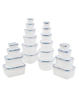 Lock n Lock Easy Essentials 40-Pc. Nestable Food Storage Container Set ...