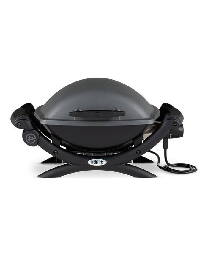 Weber Q 1400 Electric Grill (Black) - Macy's