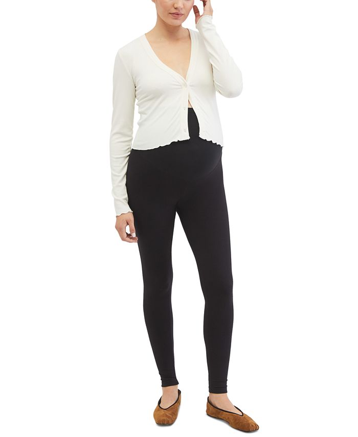 Motherhood Maternity Ribbed Knit Maternity Cardigan - Macy's
