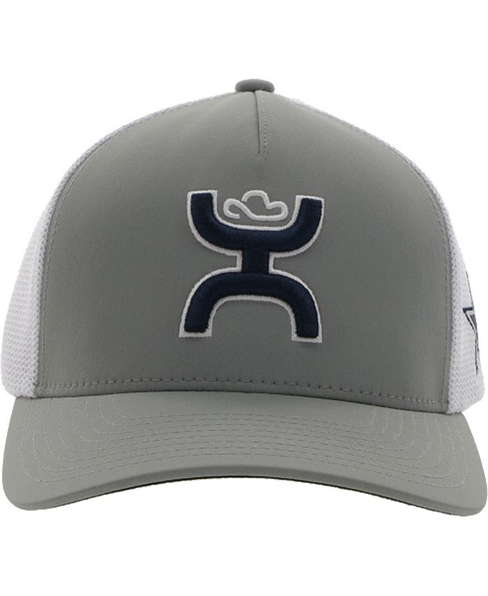 Hooey Men's Gray, White Dallas Cowboys Trucker Flex Hat - Macy's