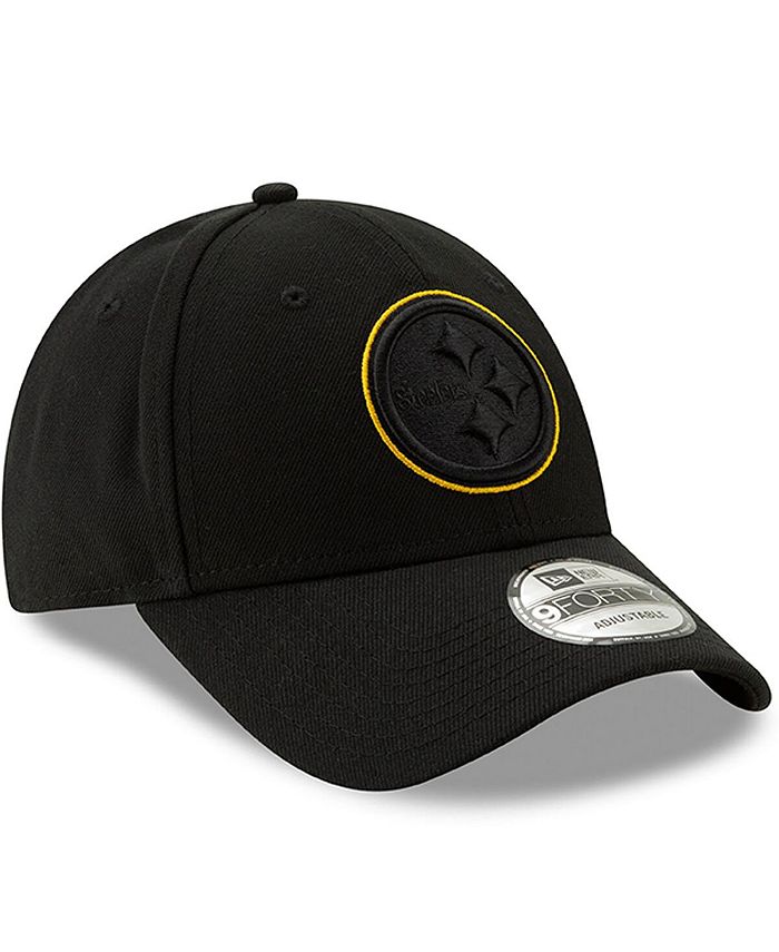 New Era Men's Black Pittsburgh Steelers Primary Logo Momentum 9FORTY ...