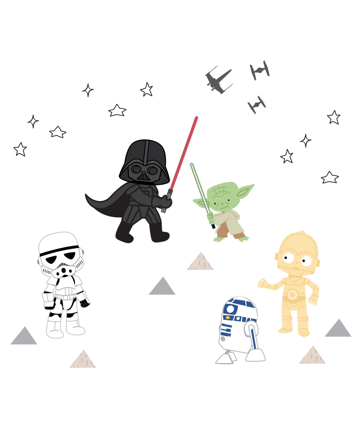 Click here for Lambs & Ivy Star Wars Classic Wall Decals - Yoda... prices