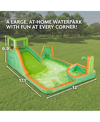 Sunny & Fun Inflatable Water Slide & Blow up Pool, Kids Water Park - Macy's