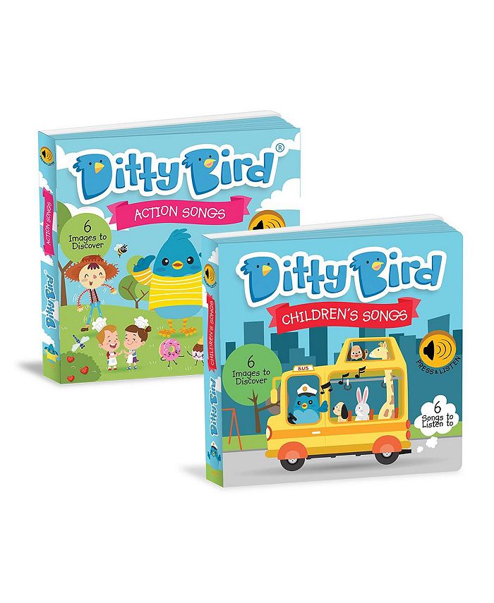 Ditty Bird Children's Songs and Action Songs Books - Macy's