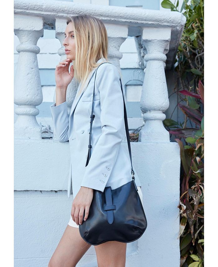 Joanna Maxham Women's Leather Tulip Crossbody Bag - Macy's