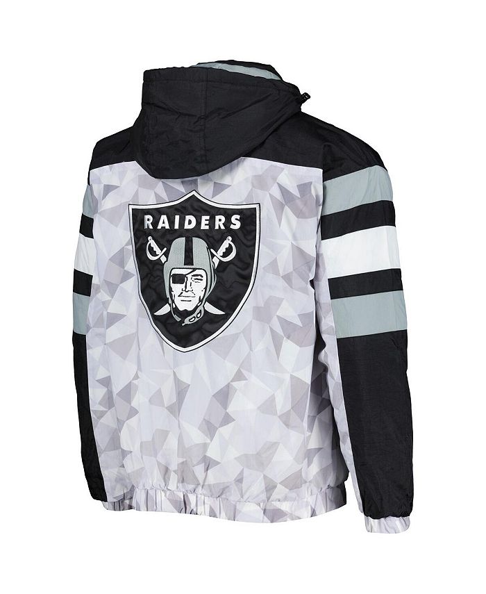 Starter Men's White, Black Las Vegas Raiders Thursday Night Gridiron ...