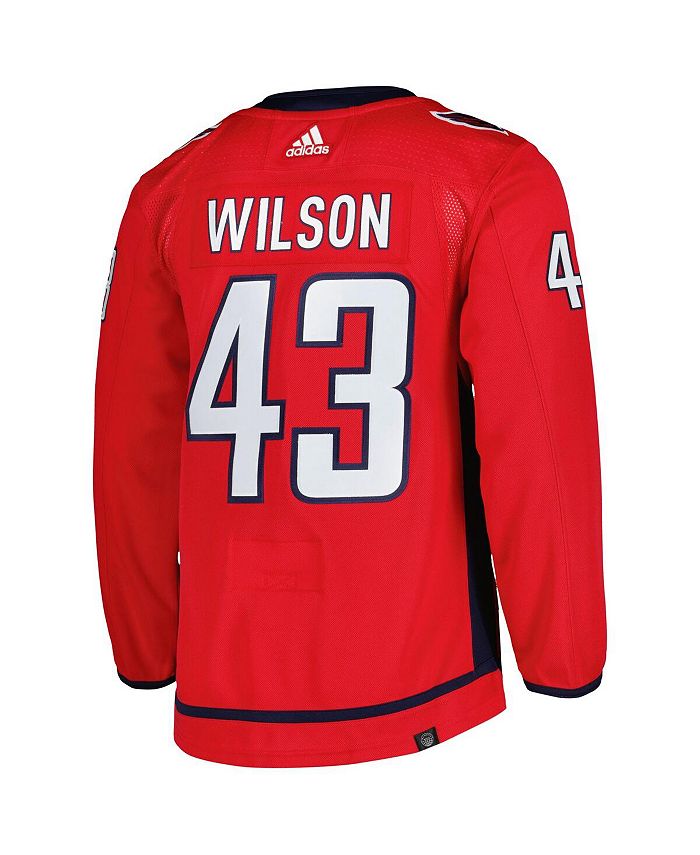 adidas Men's Tom Wilson Red Washington Capitals Home Authentic Pro ...