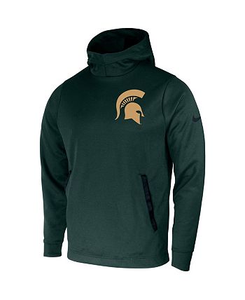 Nike Men's Green Michigan State Spartans 2-Hit Performance Pullover ...