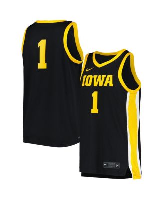 Nike Men's Black Iowa Hawkeyes Replica Jersey - Macy's