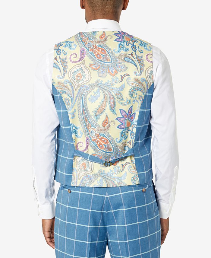 Tayion Collection Men's Classic-Fit Wool Blend Suit Vest & Reviews ...