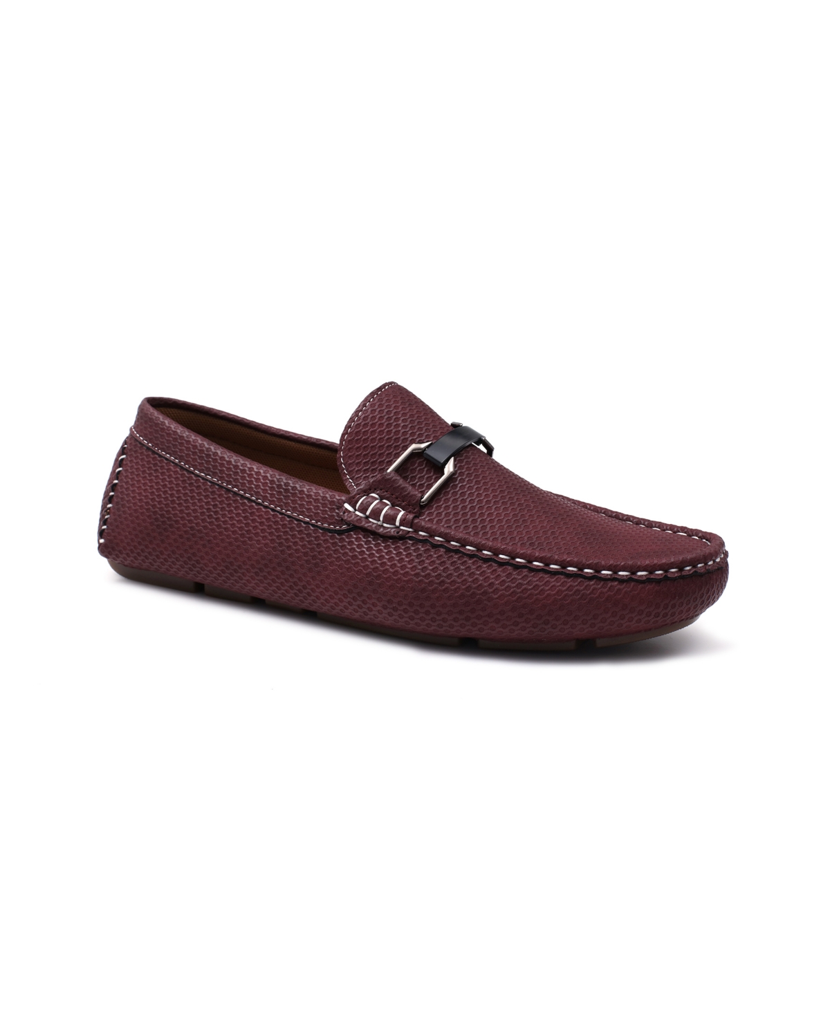Click here for Aston Marc Mens Charter Driving Loafers - Maroon prices