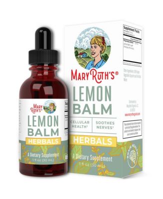 MaryRuth Organics Lemon Balm Drops Liquid, 1oz - Macy's