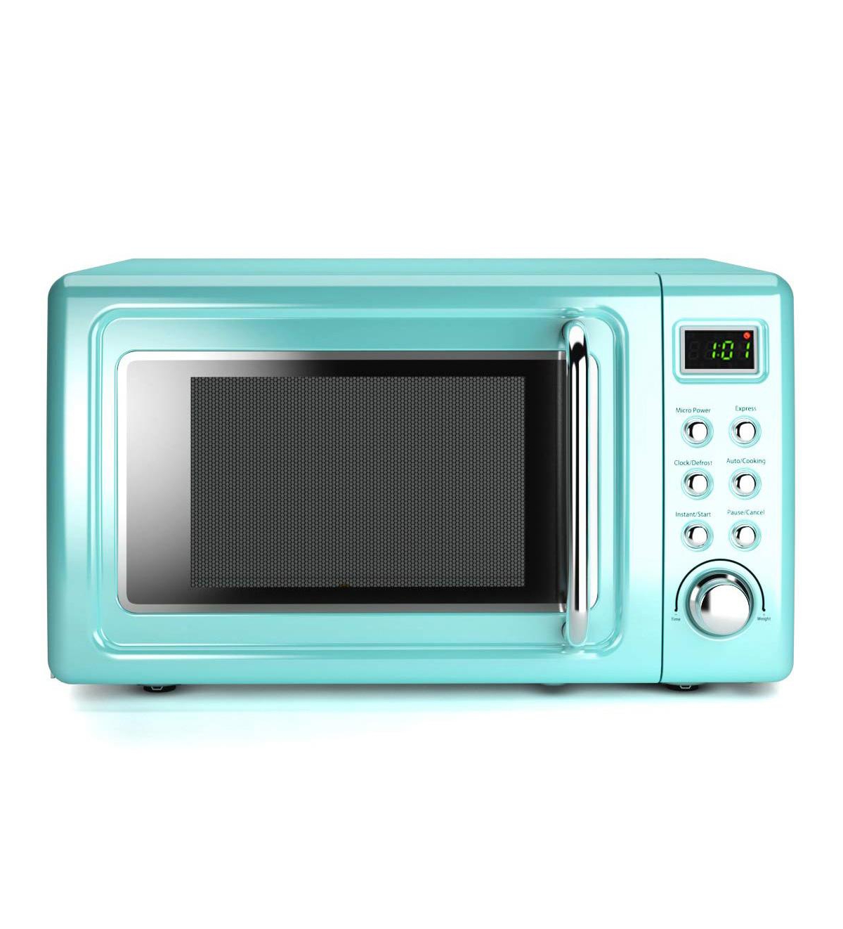 Click here for 0.7Cu.ft Retro Countertop Microwave Oven 700W Led... prices