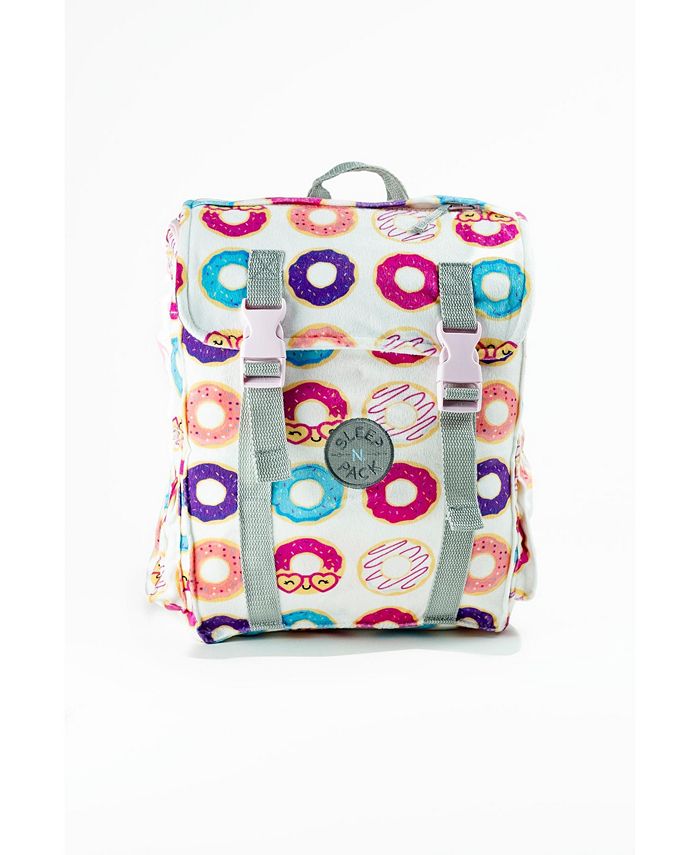 Mimish Sleep-n-pack, 50 F Packable Little Kid's Sleeping Bag & Backpack ...