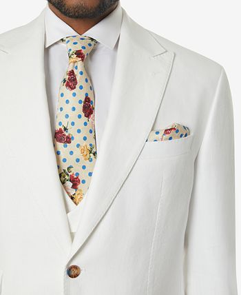 Tayion Collection Men's Classic-Fit Linen Suit Jacket - Macy's