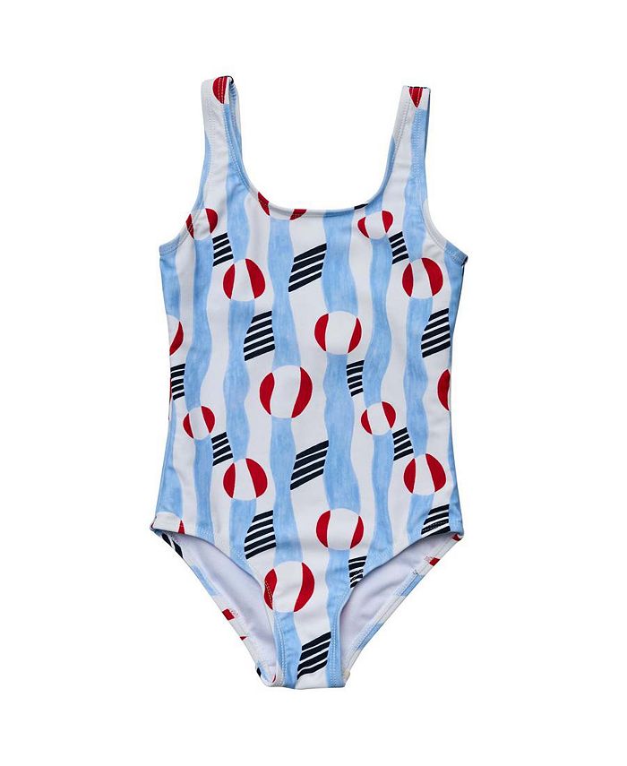 Snapper Rock Toddler, Child Girls Beach Bounce Sustainable Scoop ...