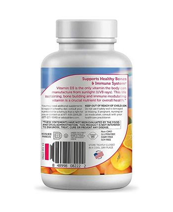 Zahler Junior Vitamin D3 for Kids - 120 Chewable Tablets - Macy's