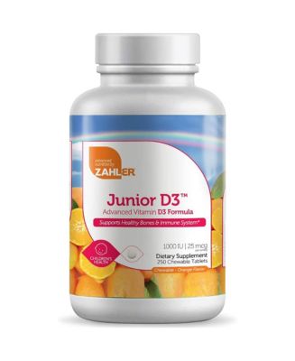 Junior Vitamin D3 for Kids - 250 Chewable Tablets - Macy's
