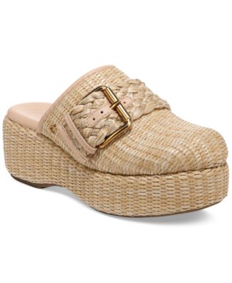 Circus NY by Sam Edelman Jacey Platform Raffia Clogs - Macy's