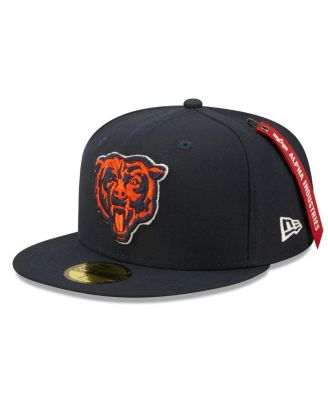 New Era Men's X Alpha Industries Navy Chicago Bears Alpha 59Fifty ...